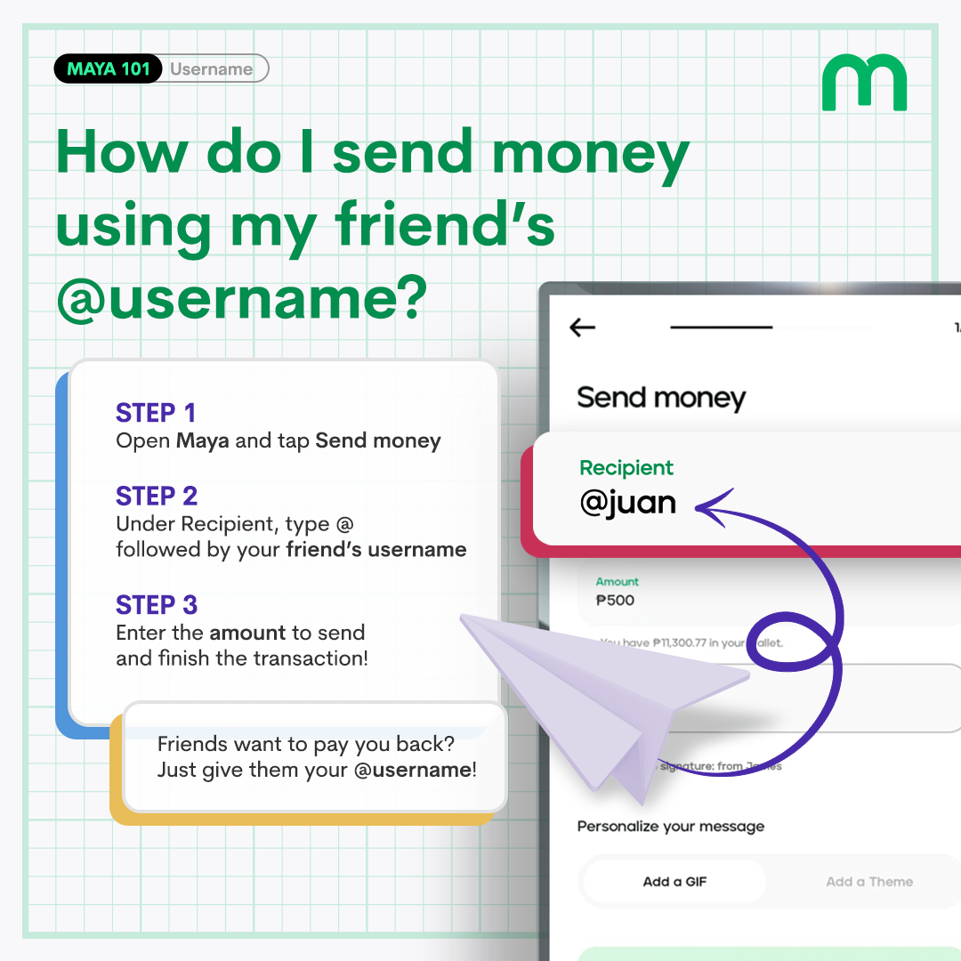How to create and use a Maya @username